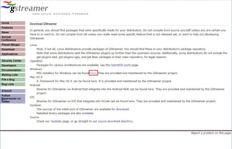 Windows版GStreamerのインストール手順 | あきらちんの技術メモ